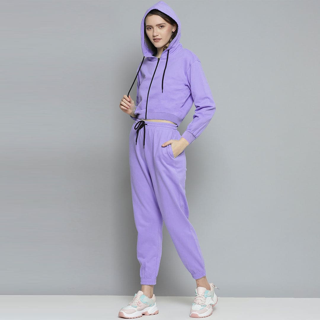 Jupiter Women Off Shoulder Hooded Twin Set – Deeds.pk