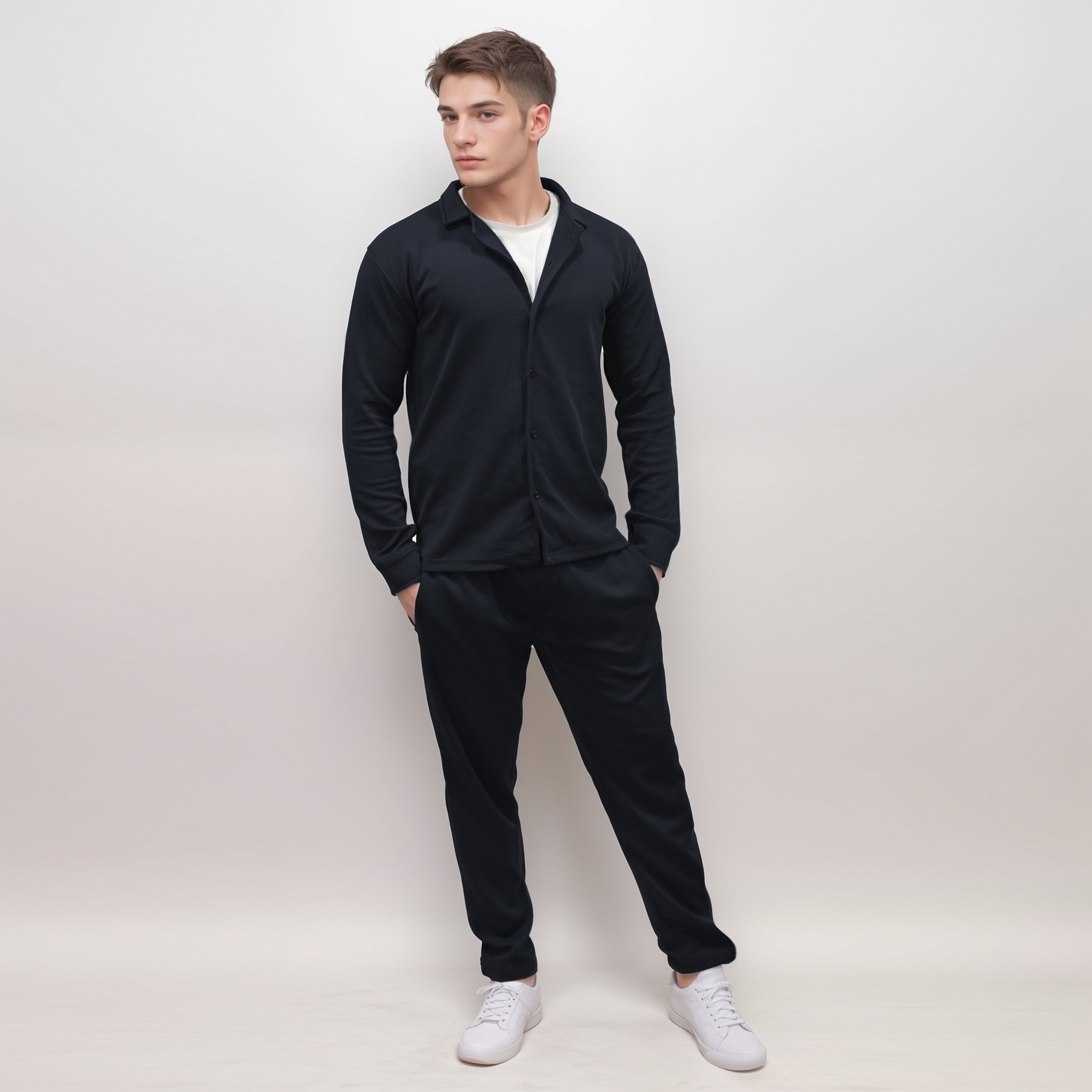Jupiter Luxury Self Weave Tracksuit For Men's – Deeds.pk