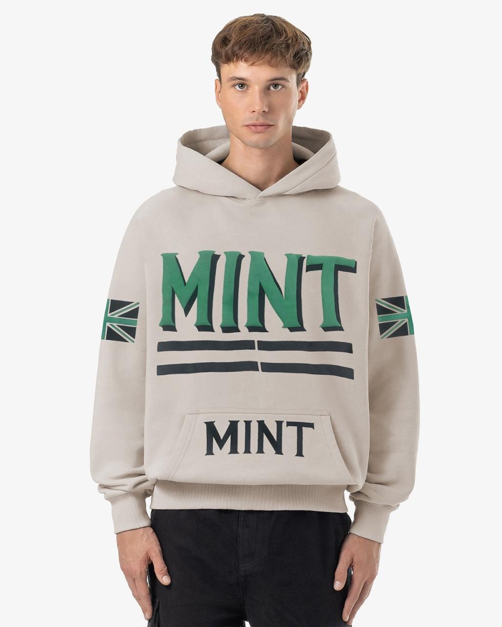 Jupiter Heavy Gsm Mint Puff Printed Oversized Hoodie – Deeds.pk