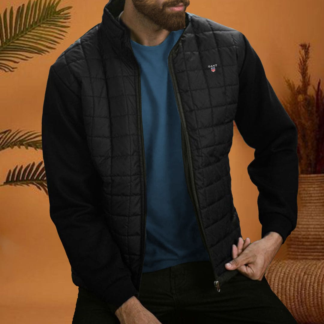 Breeze Shield Light Weight Quilted Bomber Jacket For Men – Deeds.pk