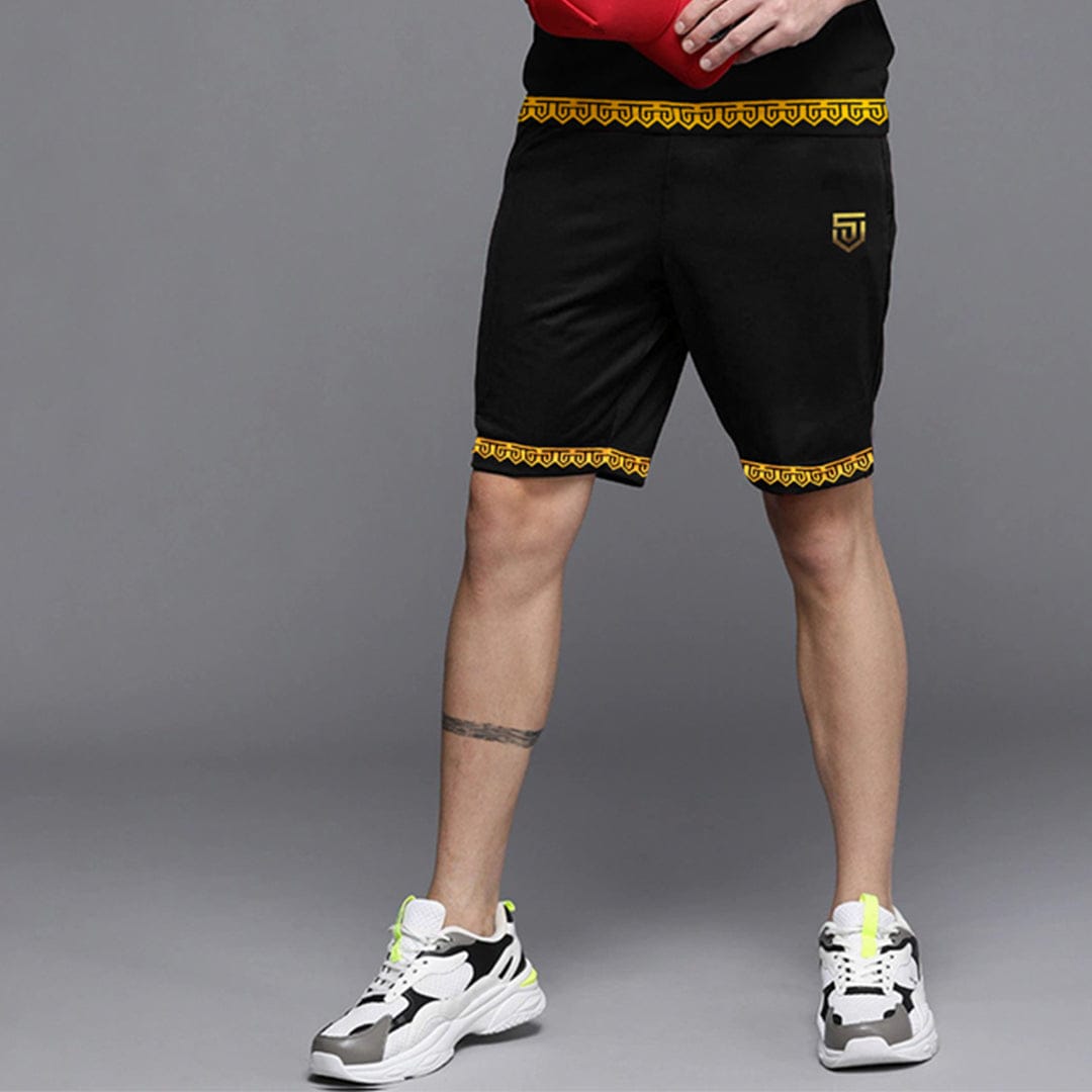 JUPITER GOLD LOGO SHORTS – Deeds.pk
